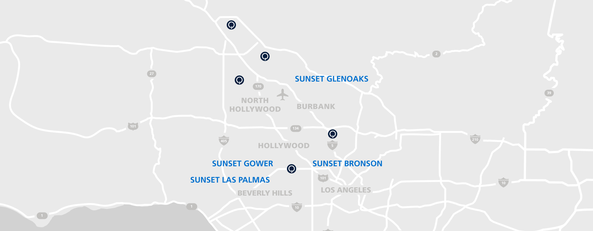 Los Angeles Studio Sound Stages | Sunset Studios